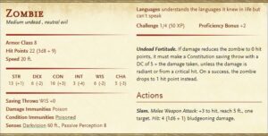 The Ultimate D&D Zombie 5e Guide and Tactics - Explore DnD