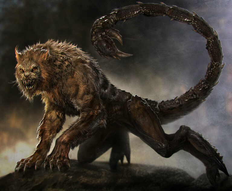 Manticore 5e Guide - Wait, Is That a Human Face? - Explore DnD